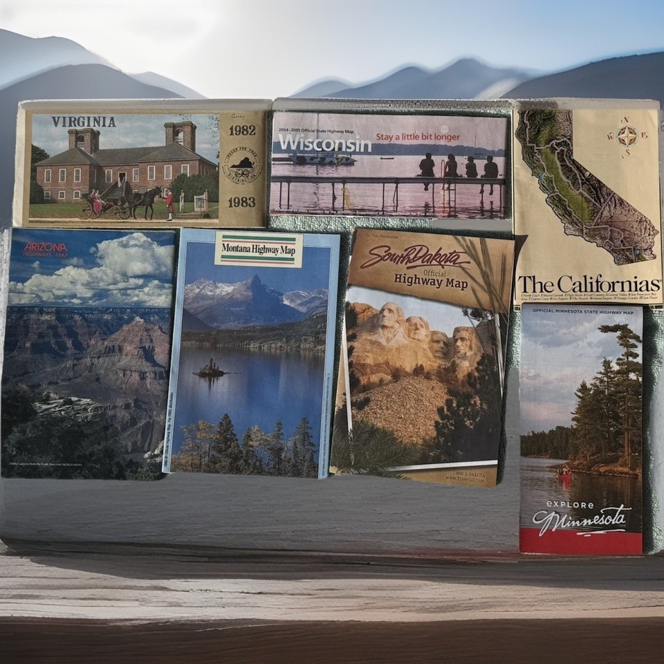 37 State Official Highway Maps From 1980-2010. | eBay
