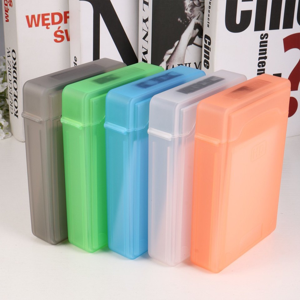 15 pcs 3.5inch Portable Hard Drive Protection Case Plastic Hard Disk ...