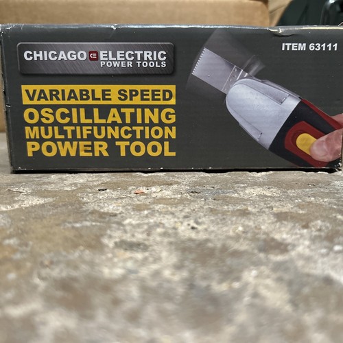 Chicago Electric 62866 Oscillating Multi-Tool - Red for sale online | eBay