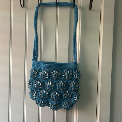 Mermaidcore bohemian indie sustainable Upcycled Soda Tab Crochet Purse ...