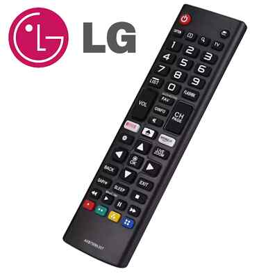 LG REMOTE CONTROL REPLACEMENT THAT WORKS WITH ALL LG TV MODELS NEW/OLD ...