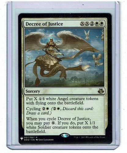 Decree of Justice - Mystery Boosters - Magic the Gathering | eBay