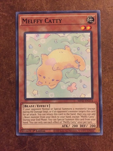 Melffy Catty MP21-EN114 Yugioh Trading Card | eBay