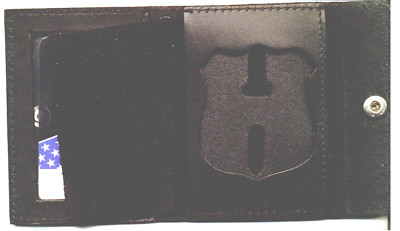 NYS TBTA Police Officer Snap Wallet (Badge Not Included) | eBay