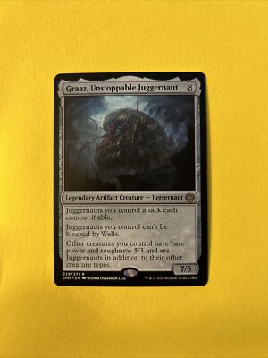 MTG Graaz, Unstoppable Juggernaut Phyrexia: All Will Be One 229/271 ...