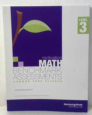 3rd Grade 3 Motivation Math Benchmark Assessments Common Core Aligned ...
