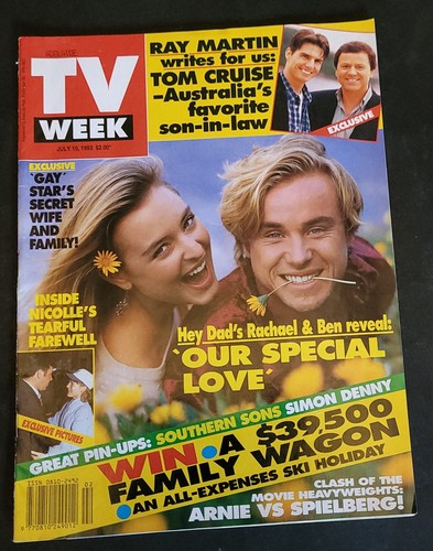 Vintage Australian Magazine - TV WEEK - JULY 10, 1993 | eBay Australia