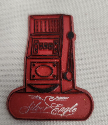 Refrigerator Magnet Rubber Slot Machine SILVER EAGLE Riverboat | eBay
