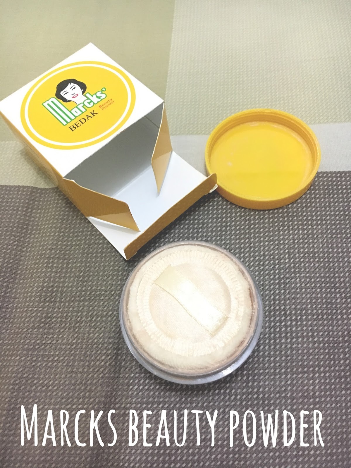 Bedak MARCKS Beauty Loose Face Facial Powder Translucent Acne Pimple ...