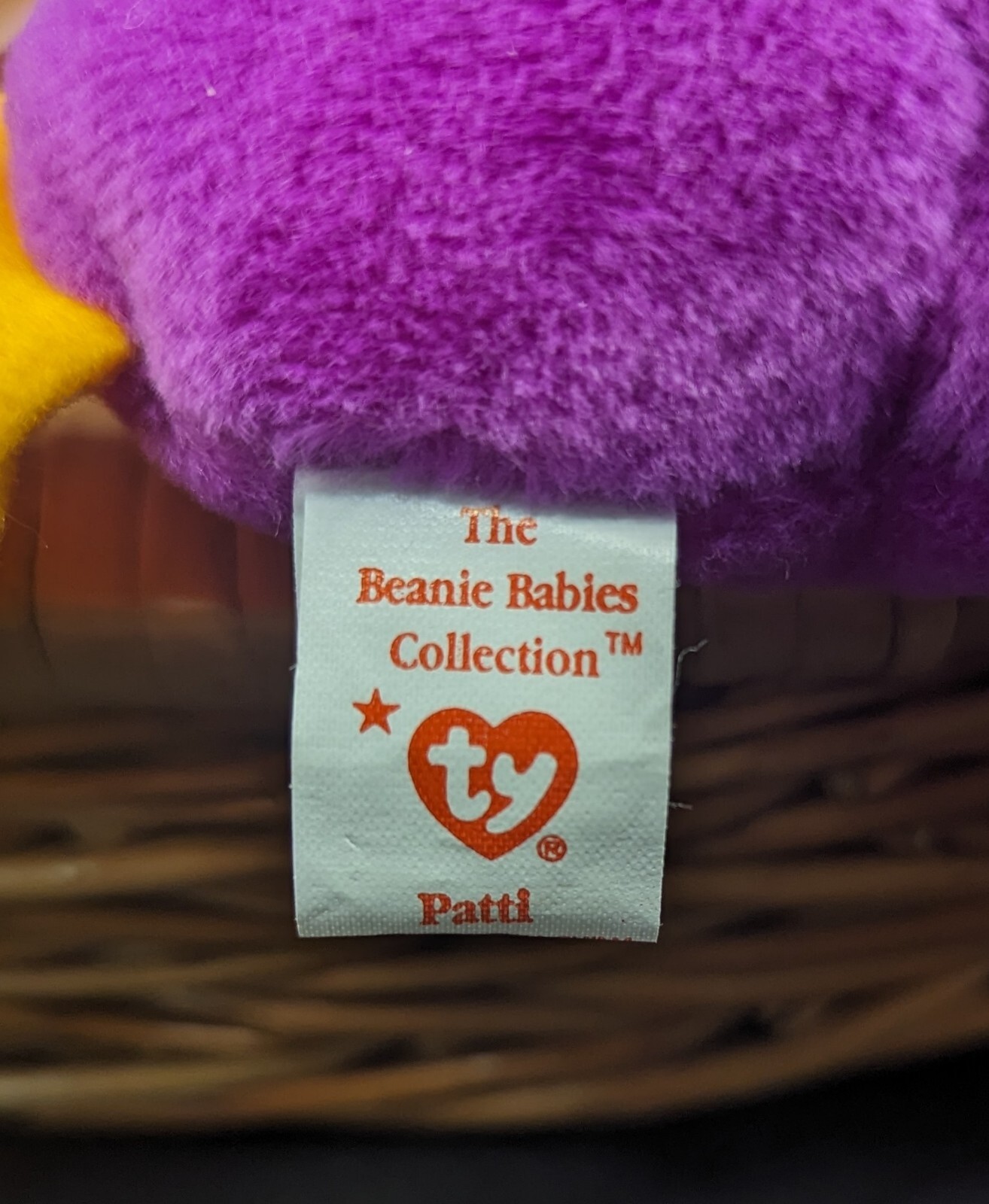 2 Beanie Babies Patti the Platypus TY Beanie Baby With Rare Tag Errors ...
