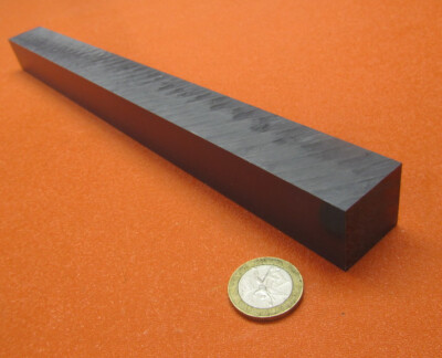 PVC Square Bar Grey, Type I, 1.0" x 12" Length, 2 Units | eBay