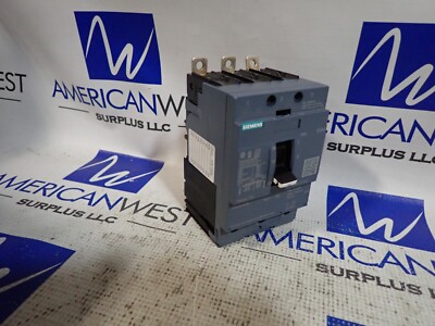 SIEMENS 3VA4120-4ED34-0AA0 125S 3VA4 20 AMP 3P 25kA@480V CIRCUIT ...