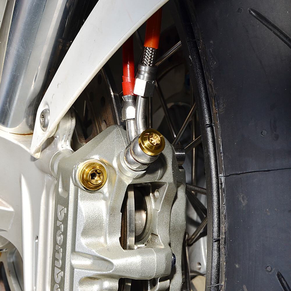 M10 x 1.0 Motorcycle Brake Banjo Bolt For Suzuki GSF 400 1200 Bandit ...