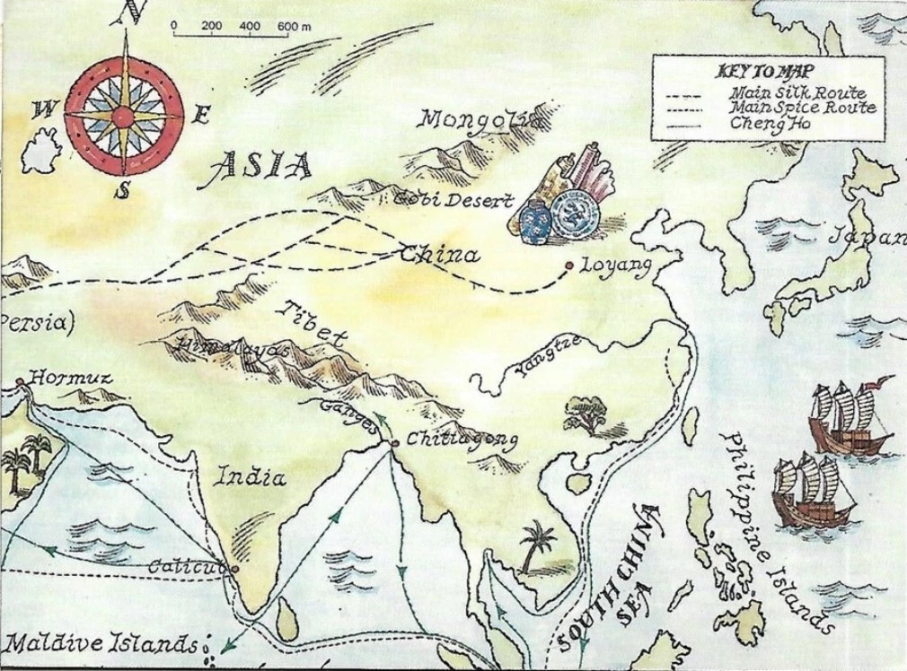 Zheng He Route