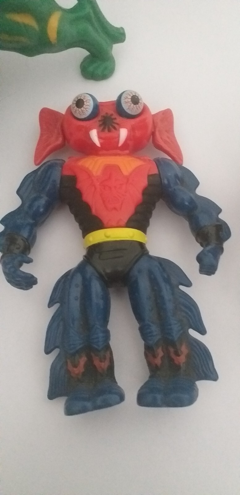 4 VINTAGE HEMAN FIGURES HEMAN MANTENNA BATTLE CAT STRIDOR RED ...