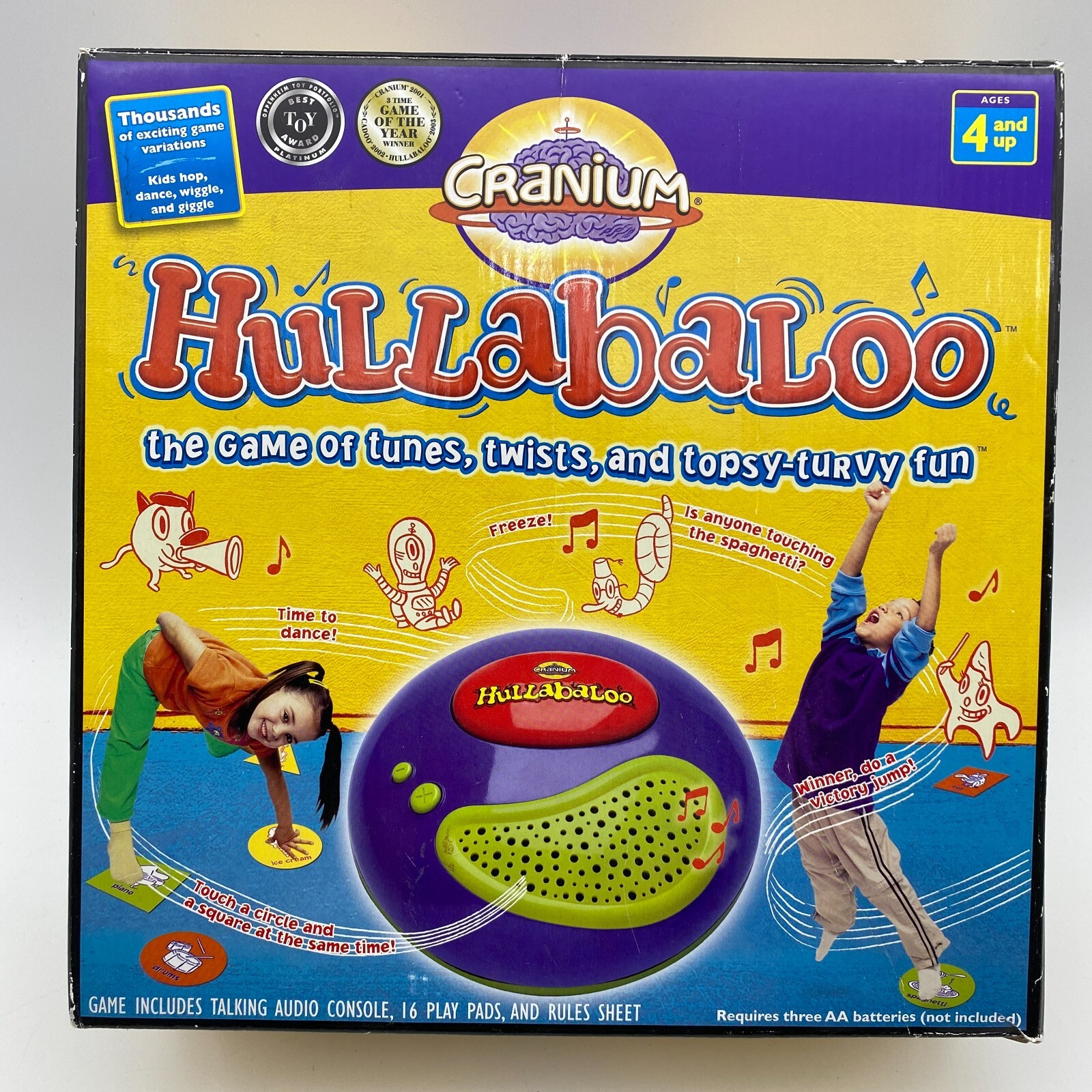 Cranium Hullabaloo Children's Game COMPLETE 2004 Kids Tested Works | eBay