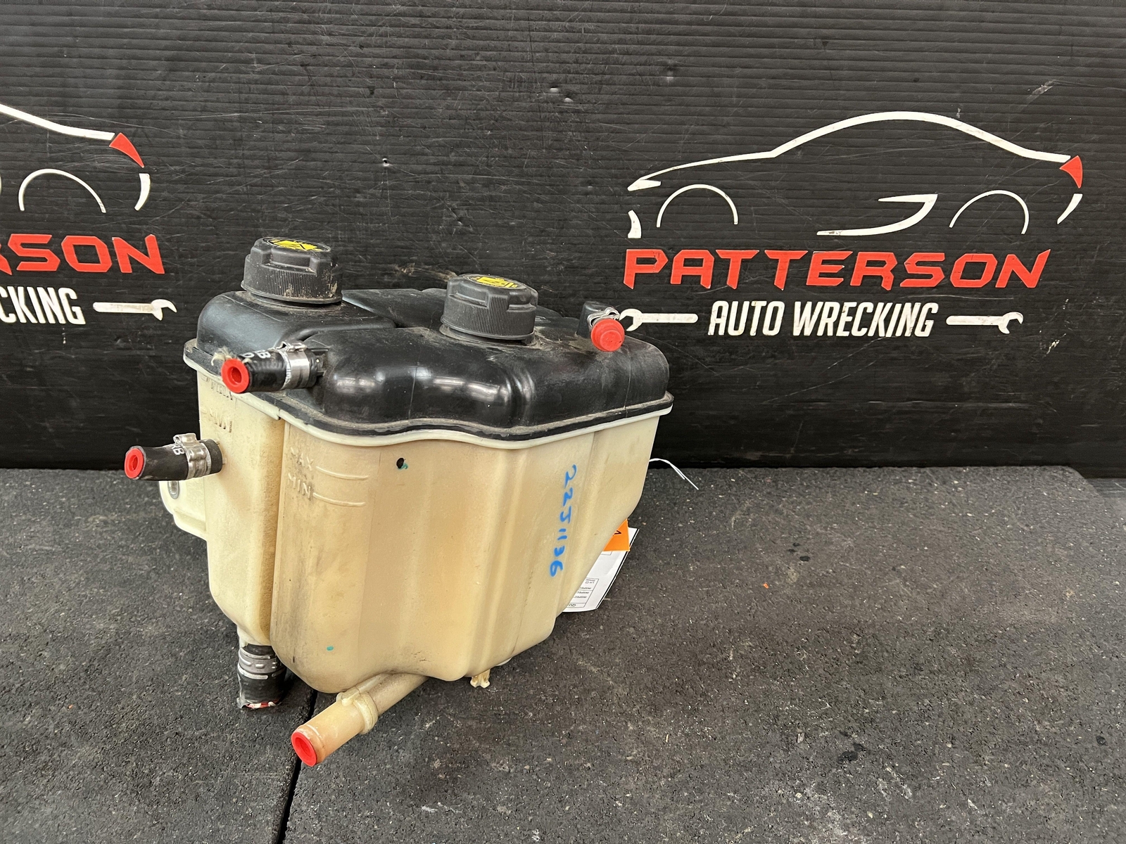 14-17 MASERATI GHIBLI 3.0 RADIATOR COOLANT OVERFLOW EXPANSION TANK ...