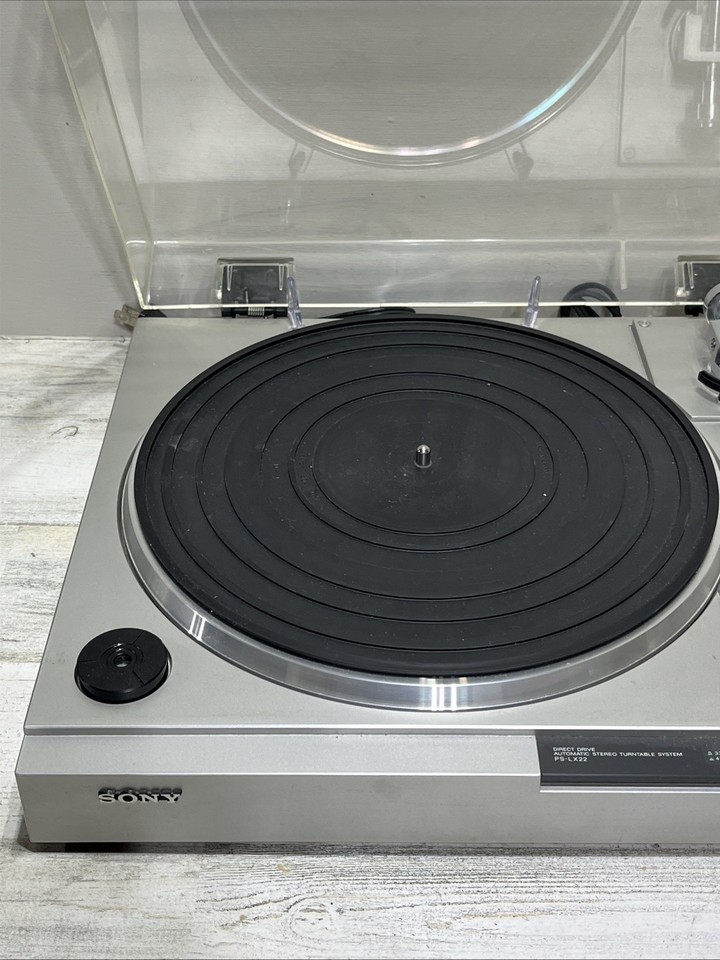 Sony PS-LX22 Direct Drive Automatic Turntable Record Player Tested ...