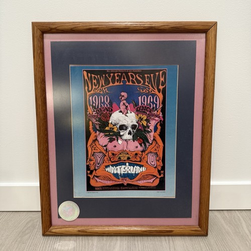 Grateful Dead 1968 New Years Eve Winterland Lee Conklin Bill Graham ...