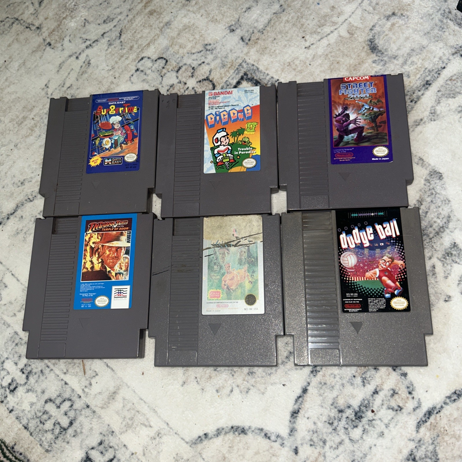 Lot Of 6 Nintendo NES Games Cartridges Only | eBay