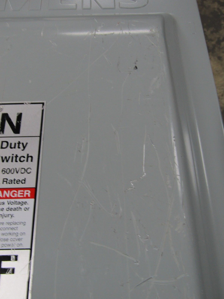 💥NEW SIEMENS 200 AMP NON-FUSED HEAVY DUTY SAFETY SWITCH 3P 600 VAC/DC ...