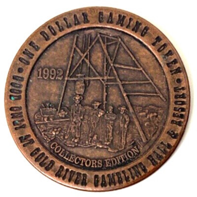 Goldriver Gambling Hall Gaming Token | eBay