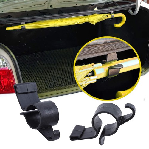 2-Piece car trunk storage bracket umbrella holder clip storage hook ...