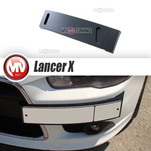 MV-Tuning Front Licence Plate Evo Style for Mitsubishi Lancer 10 X 2007 ...