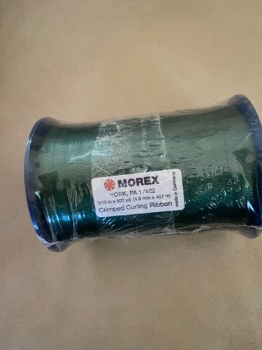 Morex Poly Crimped Curling Ribbon, 3/16-Inch by 500-Yard, Green, 500-Yard (NEW) 750265536201| eBay