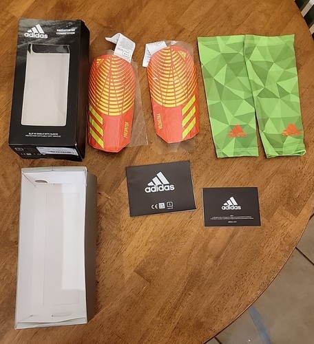 Adidas Predator 20 Competition Soccer Slip In Shield With Sleeve/ Sz:M ...
