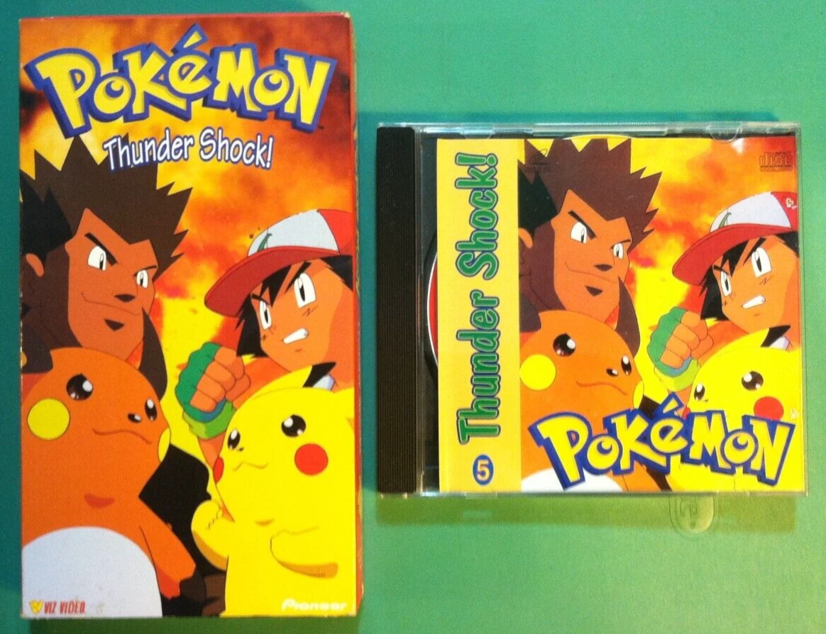 Pokemon Thundershock Vhs