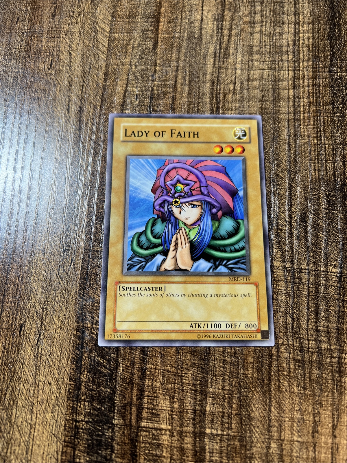 Lady Of Faith MRD-119 Yu-Gi-Oh! Card Unlimited Light Play | eBay