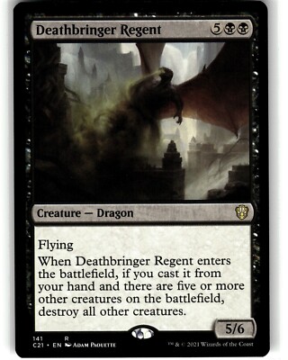 DEATHBRINGER REGENT Commander 2021 #141 C21(NM+)(MTG) | eBay