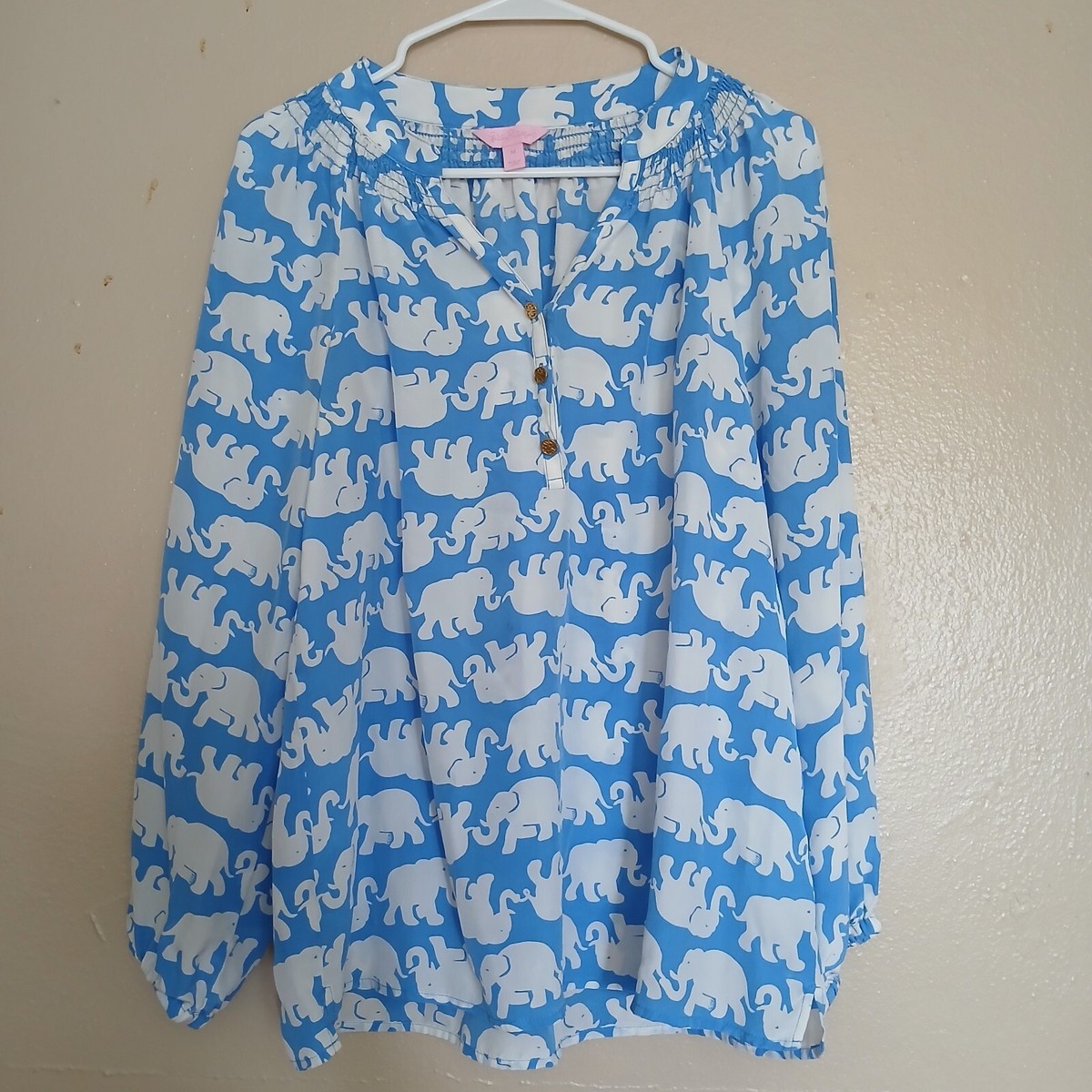 Lilly Pulitzer Elephant Pattern