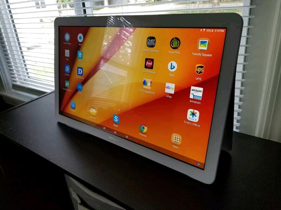 Samsung Galaxy View SM-T670, 32GB, Wi-Fi, 18.4" Tablet, Perfect, White ...