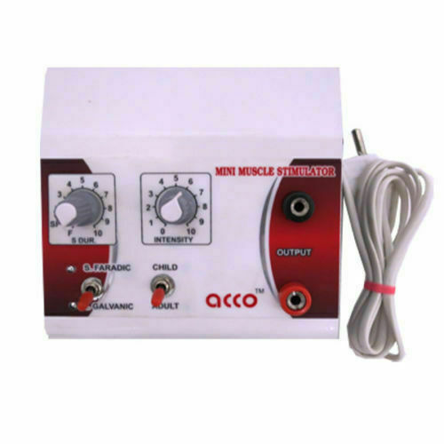 Mini Stimulation Machine electrotherapy stimulator unit faradic and ...
