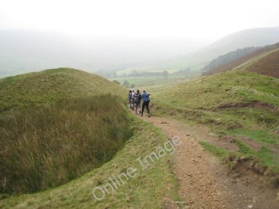 Photo 6x4 Pennine Way near Broadlee Bank Tor Barber Booth This ...