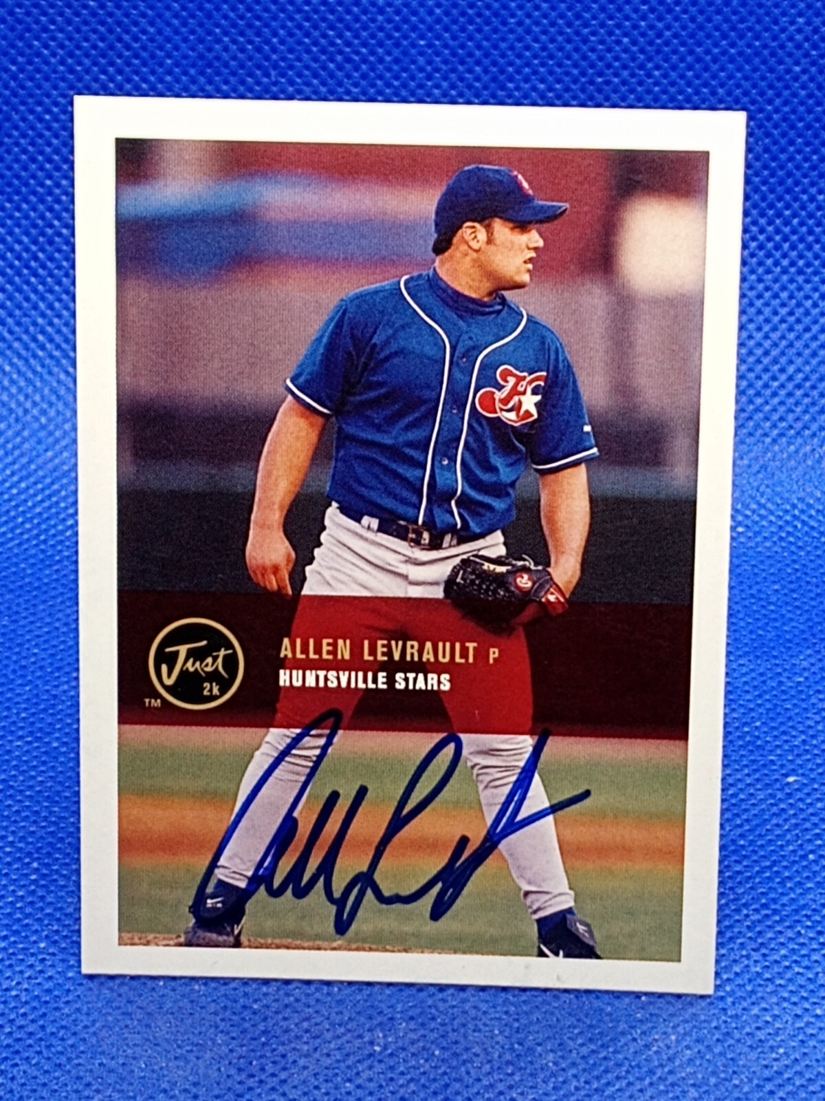 AUTOGRAPH AUTO Allen Levrault 2000 Just Imagine 2k #152 | eBay