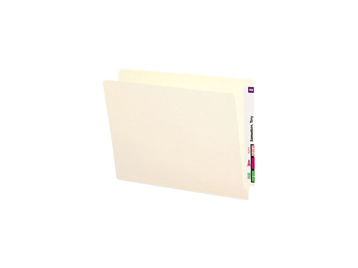 Letter Size Filing Folders Globe-Weis End Tab Classification Folders ...
