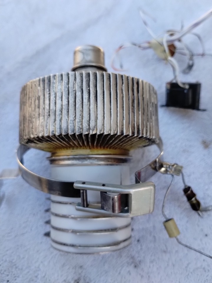 COLLINS 30S-1 LINEAR AMPLIFIER PARTS: EIMAC SOCKET & TUBE 4cx1000, Chimneys, ACC | eBay