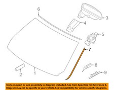BMW OEM 14-16 428i xDrive Interior-Trim Molding Left 51437389775 for ...