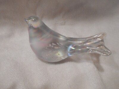 Solid Glass Bird Handcrafted for Silvestri Made in Taiwan | eBay