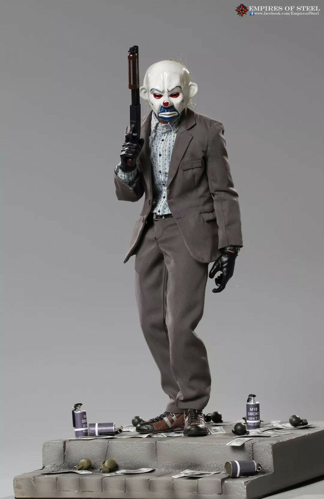Black Toys ROBBER Joker Rooted Hair Collectible Figure BT100 1/6 Action ...