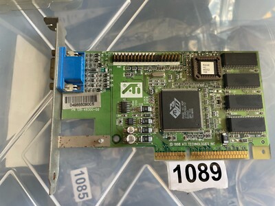 ATI 8MB VGA Video Graphics Card AGP Slot GPU RAGE2C - TESTED & WORKS | eBay