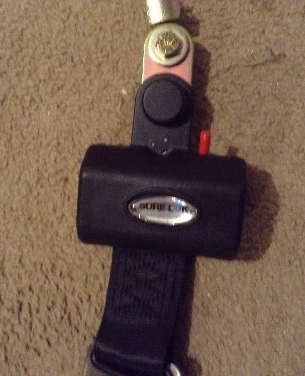 SURE-LOK WHEELCHAIR OCCUPANT RESTRAINT AL700868-2 HEIGHT ADJUSTOR LAP ...