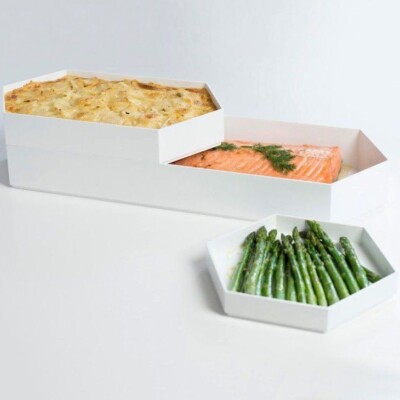 Finell Hex Three Piece Baking Dish Set Open Box | eBay