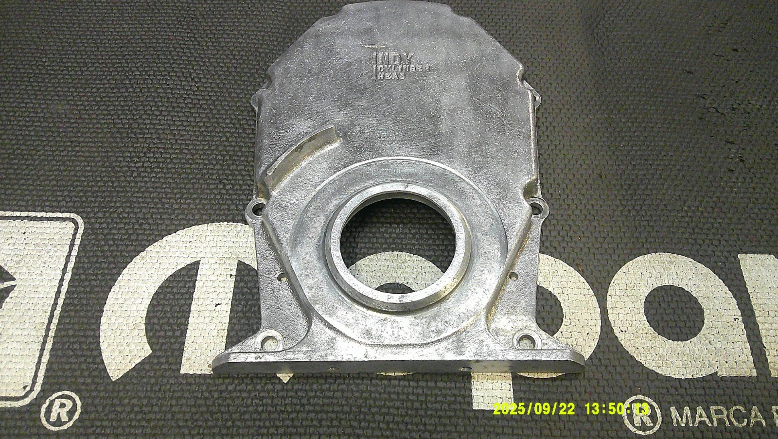 Big Block Mopar Indy Cylinder Head ~ Cast Aluminum Timing Cover 383-440 ...