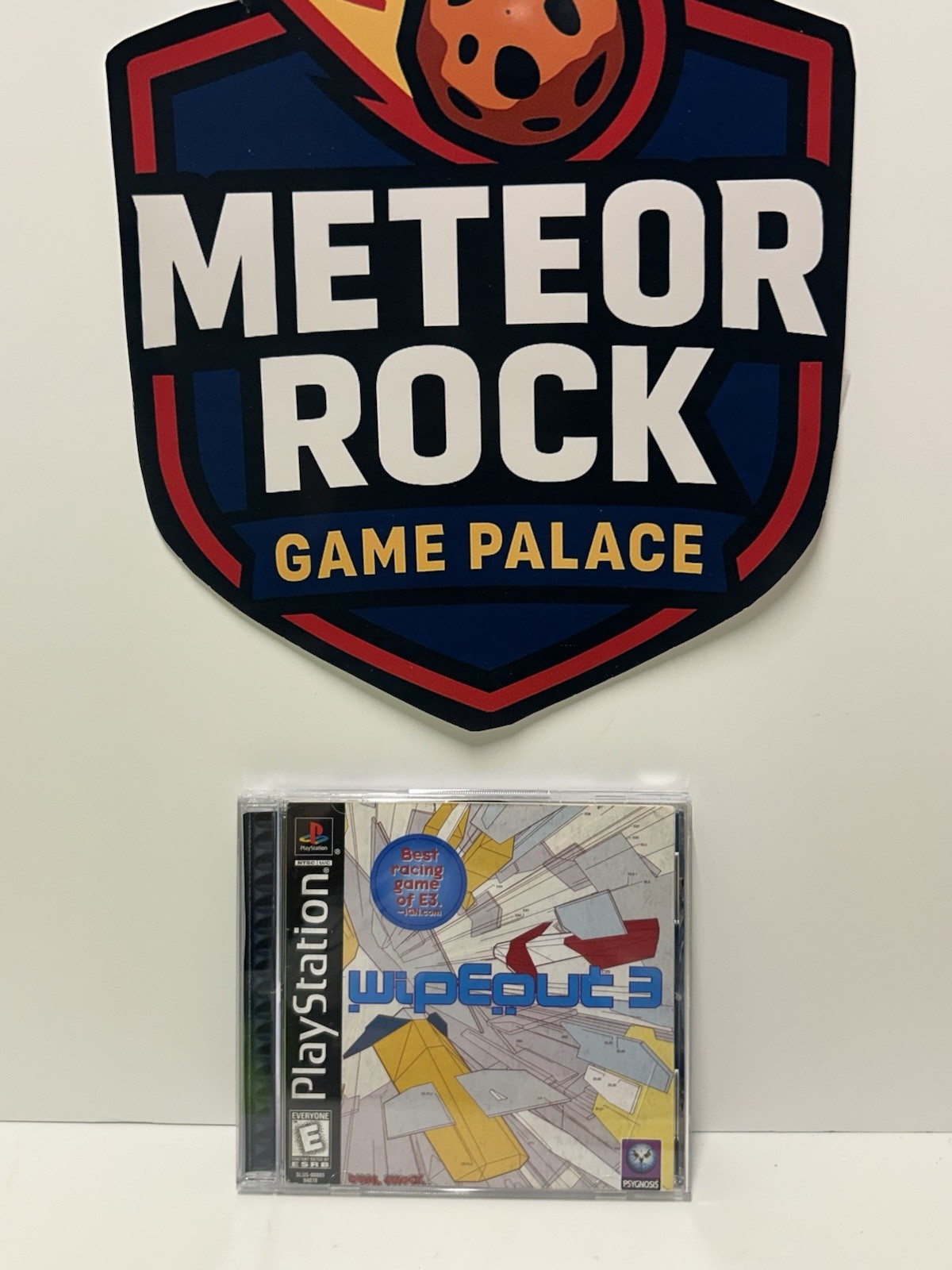 Wipeout 3 (Sony PlayStation 1 PS1) Game disc and manual book only ...