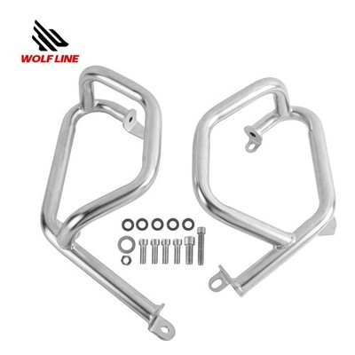 WOLFLINE Crash Bars Stunt Cages Bumpers For BMW F 750GS 750 850 GS 2018 ...