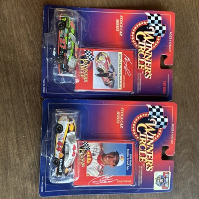 Winners Circle 1998 NASCAR #44 Tony Stewart #27 Kenny Erwin GI JOE set ...